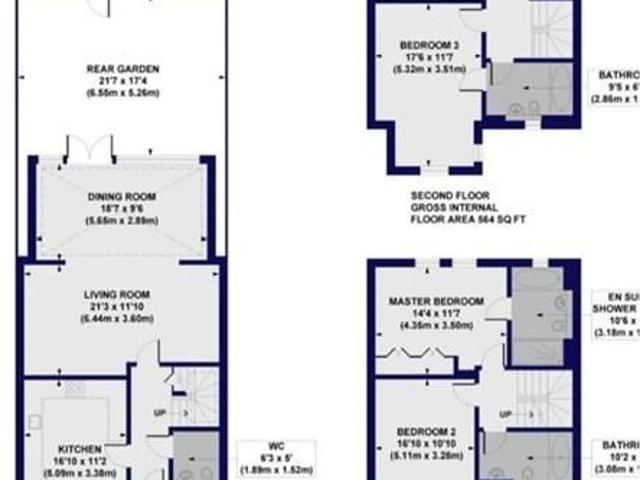 5 bedroom terraced house to rent