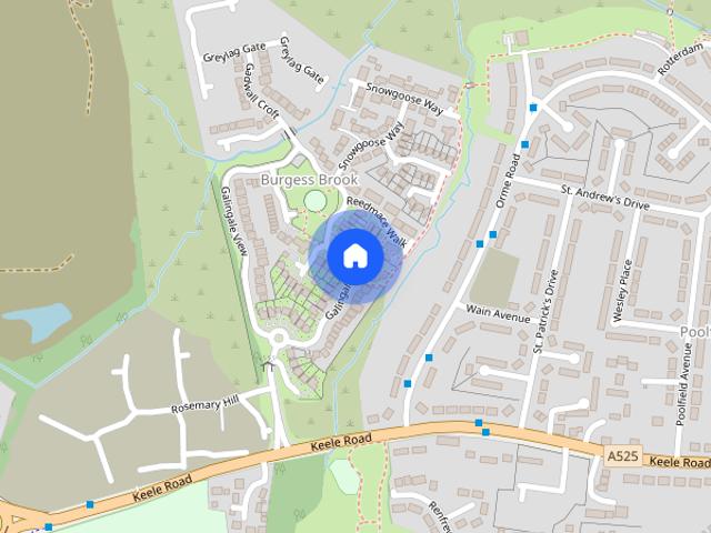 5 bedrooms available 5mins away from Keele university