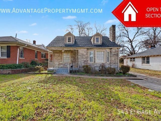 5 BR, 1.5 BA Apartment 543 E. Gage Ave Memphis, TN 38106