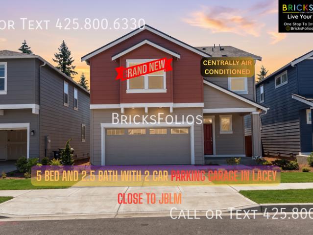 5 BR, 2.5 BA Apartment 205 Cremini Loop SE unit number 52, Lacey, WA 98513
