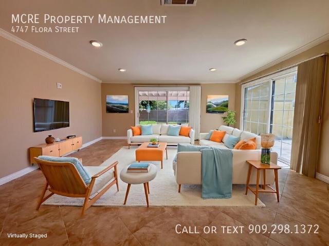 5 BR, 2 BA Apartment 4747 Flora Street, Montclair, CA 91763
