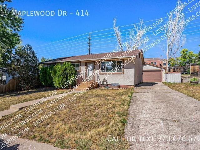 5 BR, 2 BA Apartment 414 Maplewood Dr, Colorado Springs, CO 80907
