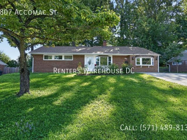 5 BR, 2 BA Apartment 5807 Accomac St, Springfield, VA 22150