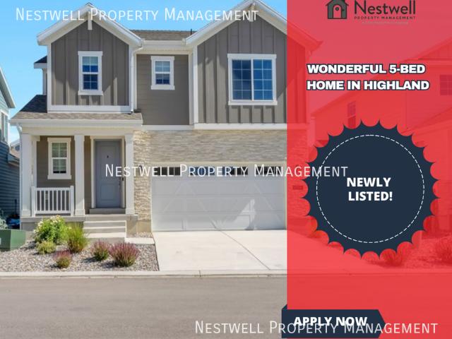 5 BR, 3.5 BA Apartment 4954 W Evergreen Ln, Highland, UT 84003