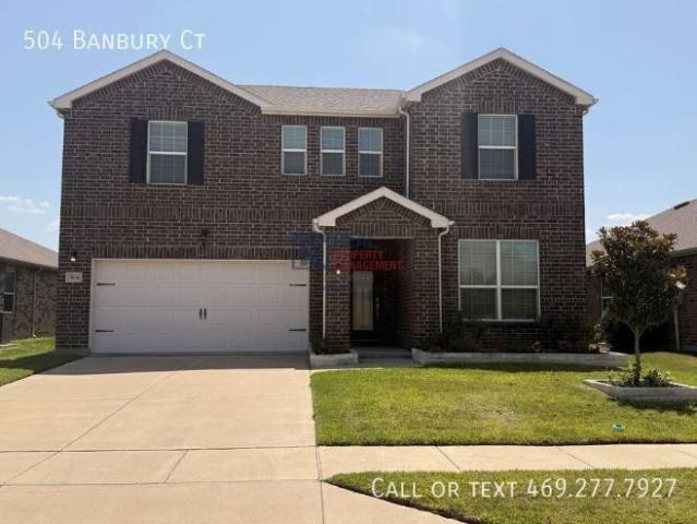 5 Br, 3 bath, Single Family 504 Banbury Ct