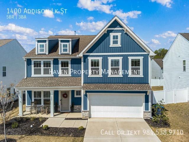 5 BR, 3 BA Apartment 1400 Addison Lk St, Fuquay Varina, NC 27526