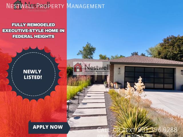 5 BR, 3 BA Apartment 1497 E Federal Heights Dr, Salt Lake City, UT 84103