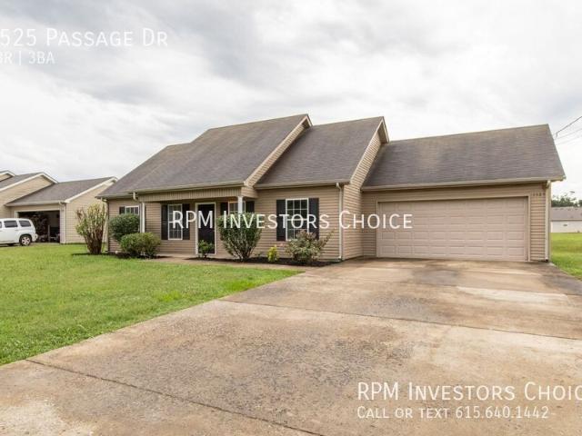 5 BR, 3 BA Apartment 1525 Passage Dr, Murfreesboro, TN 37130