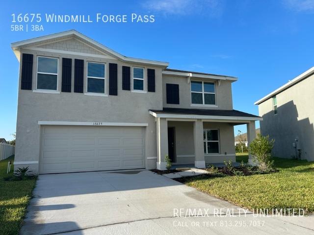 5 BR, 3 BA Apartment 16675 Windmill Forge Pass, Wimauma, FL 33598