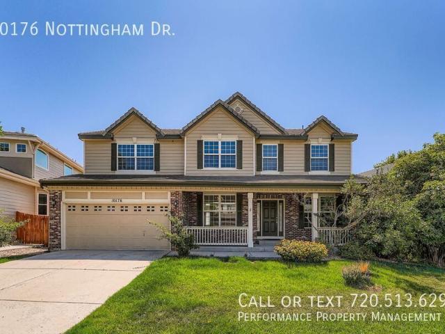5 BR, 3 BA Apartment 10176 Nottingham Dr Parker, CO 80134
