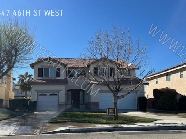 5 BR, 3 BA Apartment 43647 46TH ST WEST, LANCASTER, CA 93536