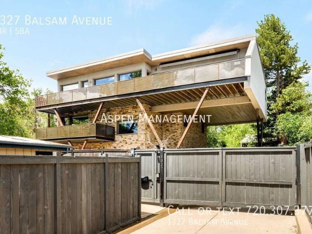 5 BR, 4.5 BA Apartment 1327 Balsam Avenue, Boulder, CO 80304