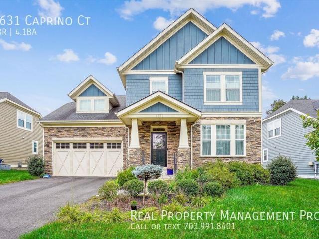5 BR, 4.5 BA Apartment 4631 Caprino Ct, Fairfax, VA 22032