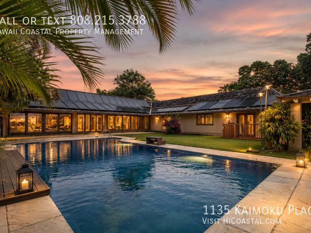 5 BR, 4 BA Apartment 1135 Kaimoku Place, Honolulu, HI 96821