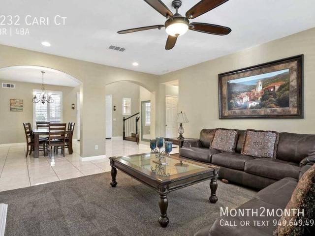 5 BR, 4 BA Apartment 7232 Cari Ct, Eastvale, CA 92880