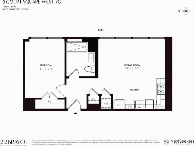 5 Ct Square West, Unit 7G