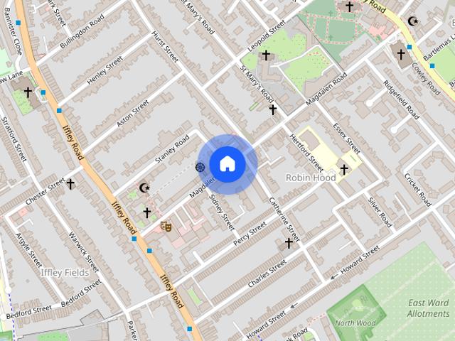 5 double bedroom house Magdalen Road