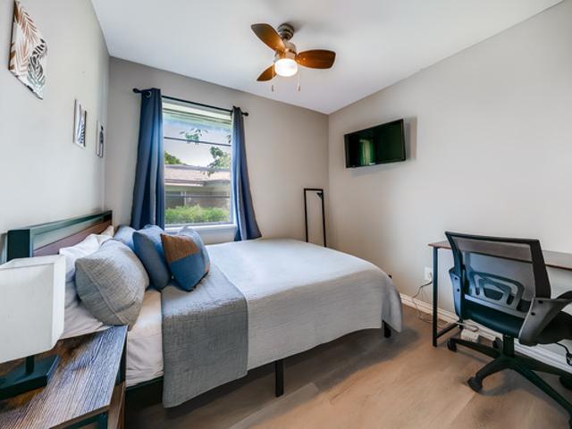 5 Star Rated | Newly Renovated | 4 Min Walk to Bus Stop | Dual Fridges | Workspace in Every Room | Monthly Cleaning | Fully Furnished | Prime South Dallas Location