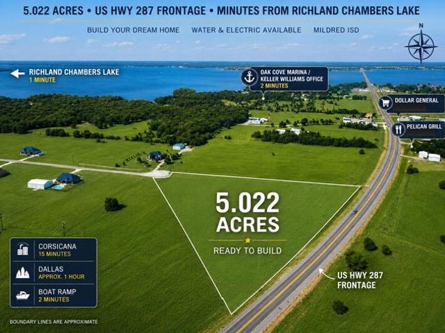 5.022 Acres Private Road 3178 Lot 287, Corsicana, TX 75109