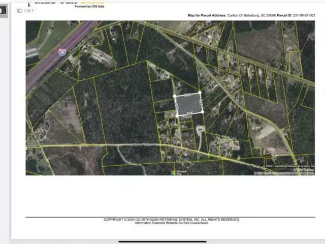 5.40 ACRES CARLTON DRIVE, BATESBURG LEESVILLE, SC 29006 Vacant.