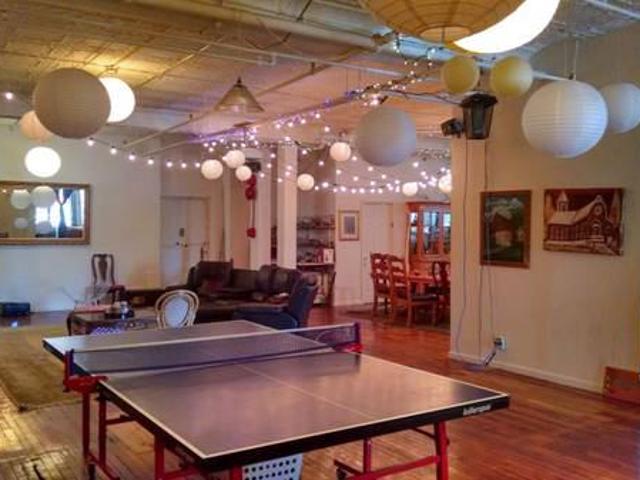 5k sqft FiDi loft, looking 4 roommate. Avail Sept
