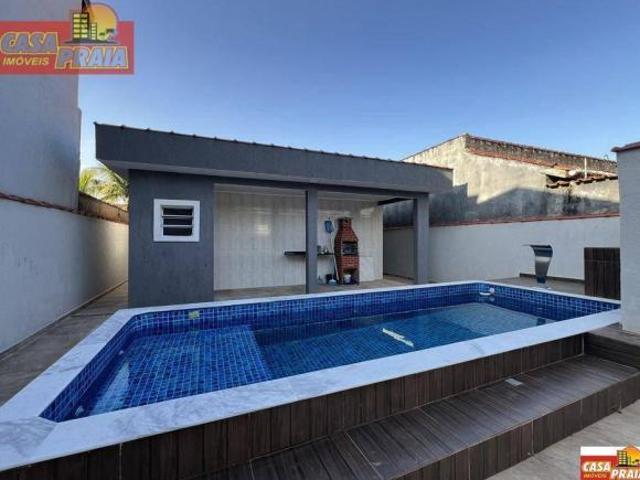 600 metros da praia, linda Casa 3 quartos com piscina 126 m² por R$ 600.000 Jardim Bopiranga Ita