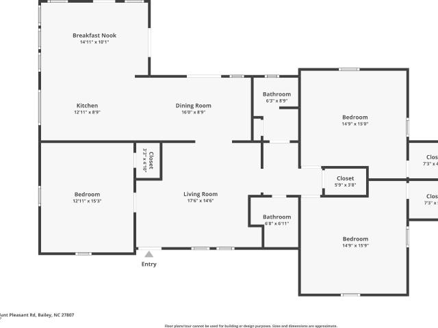 6017 Mt Pleasant Rd, Bailey, NC 27807 | MLS #10162