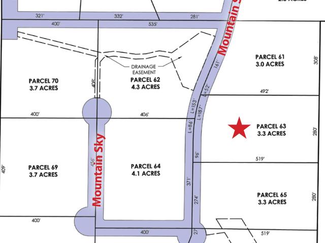 6039 Mountain Sky Road # Lot: 61