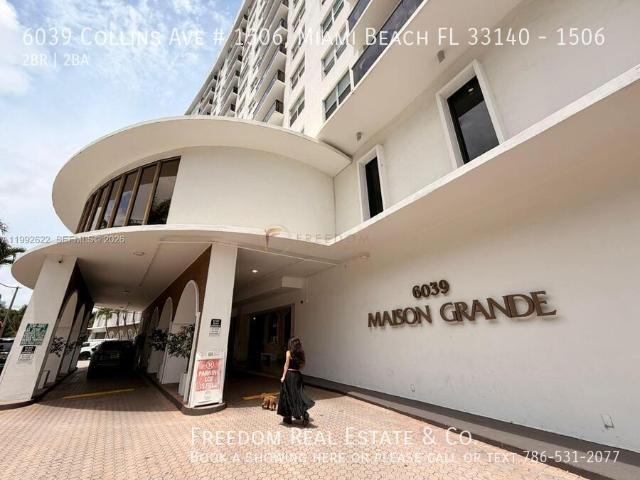 6039 Collins Ave # 1506, Miami Beach FL 33140 #1506 Miami Beach