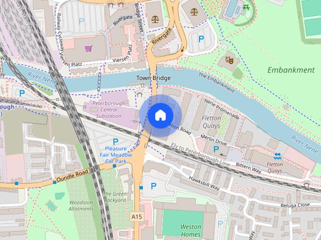 605 Armstrong House, Fletton Quays, Peterborough