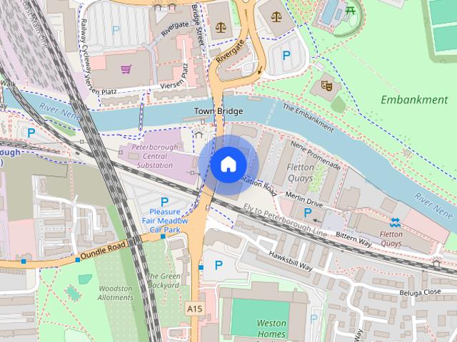 605 Armstrong House, Fletton Quays, Peterborough