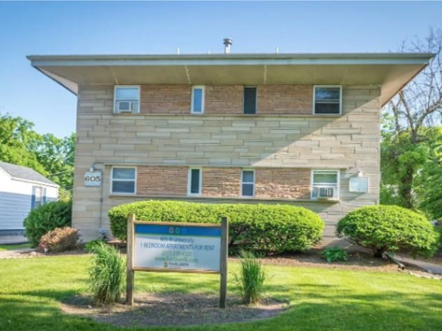 605 Univerisity 1 Bedroom Apartment for Rent at 605 W University Ave, Champaign, IL 61820