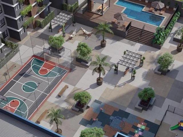 60,6m² no Novo Mundo – 3 dormitórios com vaga