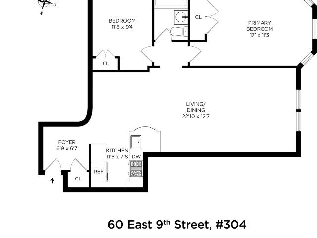 60 East 9th Street, Unit 304 | Compass
