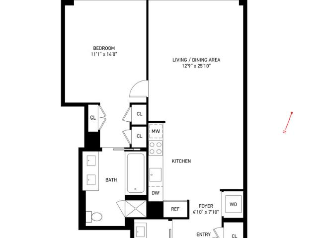611 West 56th Street, Unit 3B