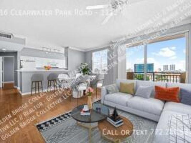 616 Clearwater Park Road, 2 beds, 2 full baths
