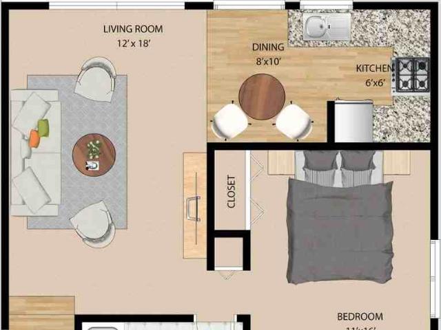 619 Plum Grove Rd 1 Bedroom Apartment for Rent at 619 Plum Grove Rd, Roselle, IL 60172