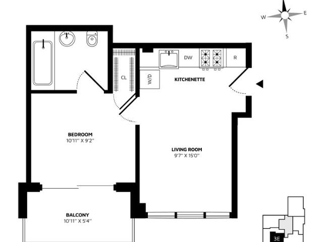 623 Avenue H, Unit 3E