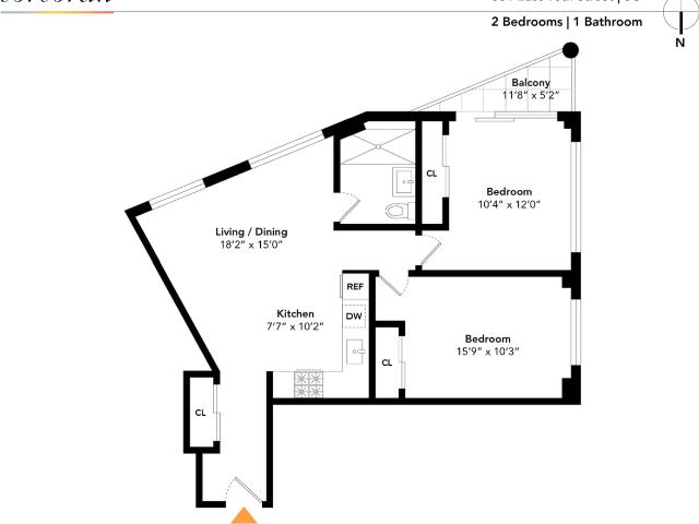 631 East 18th Street, Unit 3C | Compass
