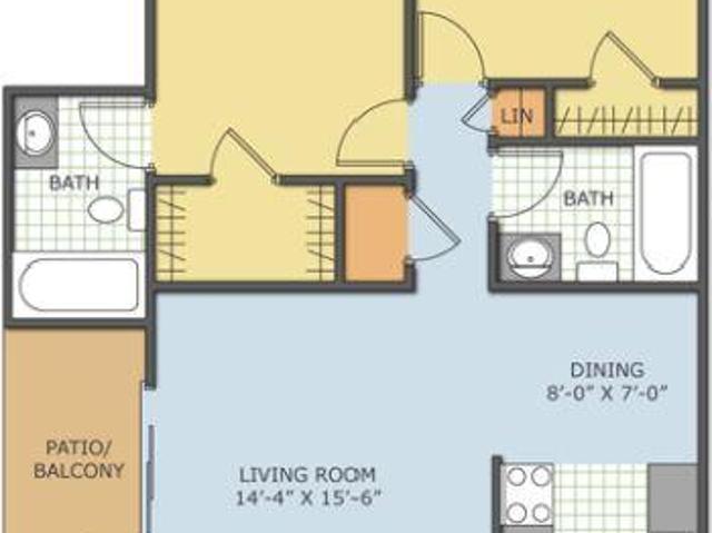 $635 / 2br 912ft² Relax, You're Home! Highland Ridge map