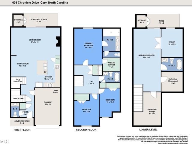 636 Chronicle Dr, Cary, NC 27513 | MLS #10150