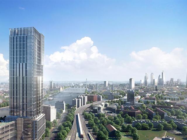 67 Bondway, London, SW8 1SF 1 bed apartment to rent £3,497 pcm £807 pw