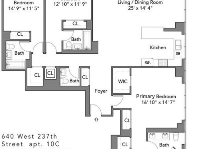 640 West 237th Street, Unit 10C