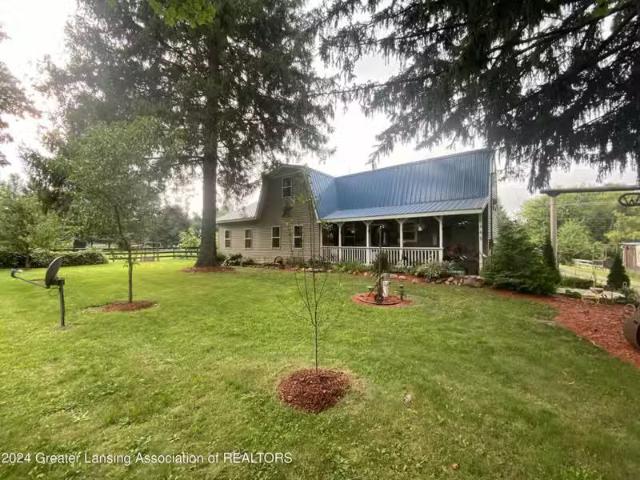 6446 W BEARD RD, PERRY, MI 48872 Single Family Residence For S.