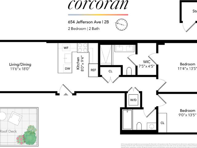 654 Jefferson Avenue, Unit 2B