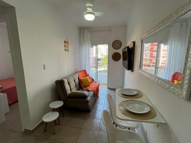 65m² 1 Dormitório sacada com Vista pro Mar