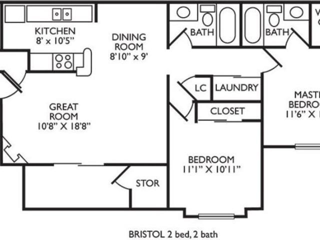 6601 S 108th Ct 2 Bedroom Apartment for Rent at 6601 S 108th Ct, Omaha, NE 68137 Brookhaven