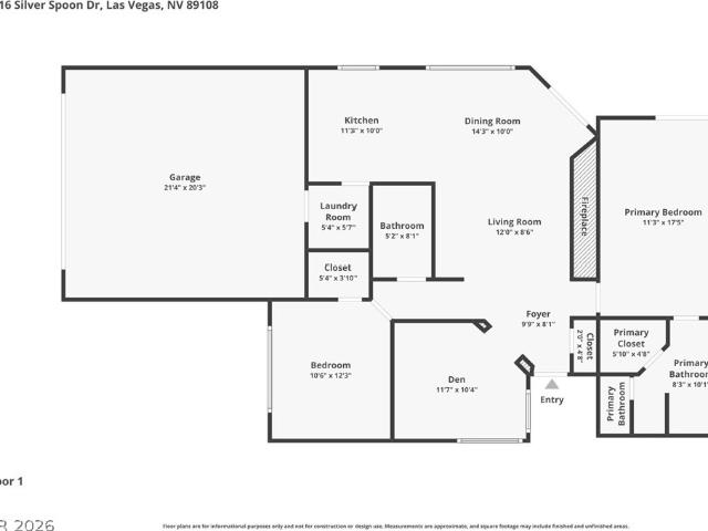 6616 Silver Spoon Dr, Las Vegas, NV 89108 | MLS #2775 | Compass