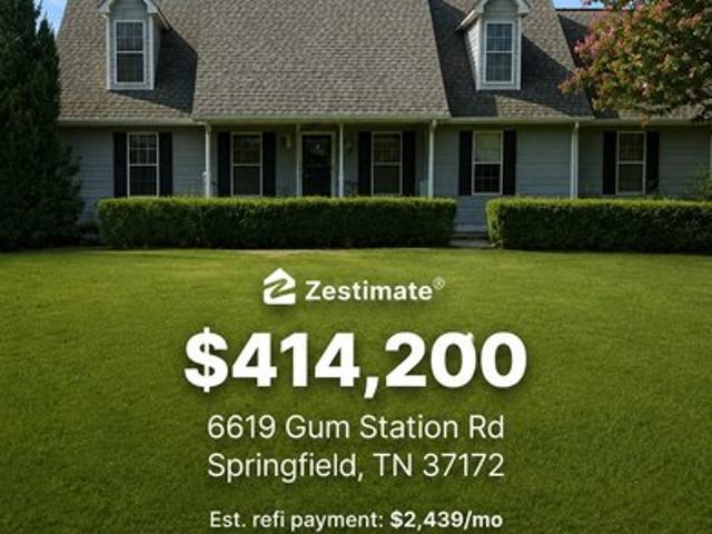 6619 Gum Station Rd, Springfield, TN 37172