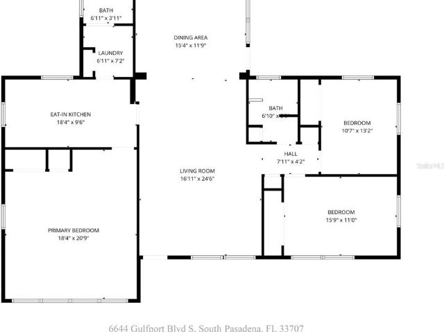 6644 Gulfport Blvd S, South Pasadena, FL 33707 | MLS #TB8461